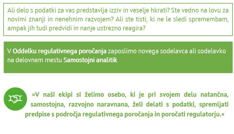 NOVA KBM d.d. - Samostojni analitik v Oddelku regulativnega poročanja ...